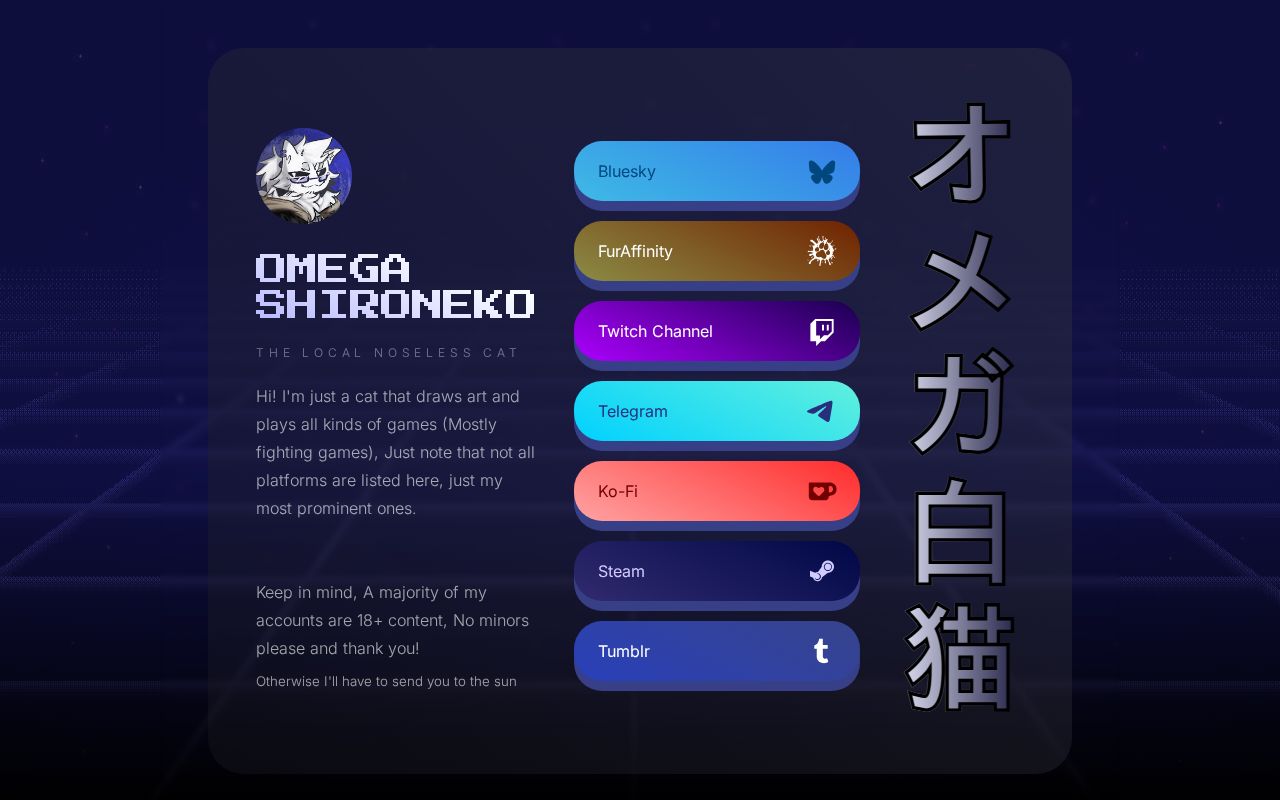 Omega Shironeko's Hub